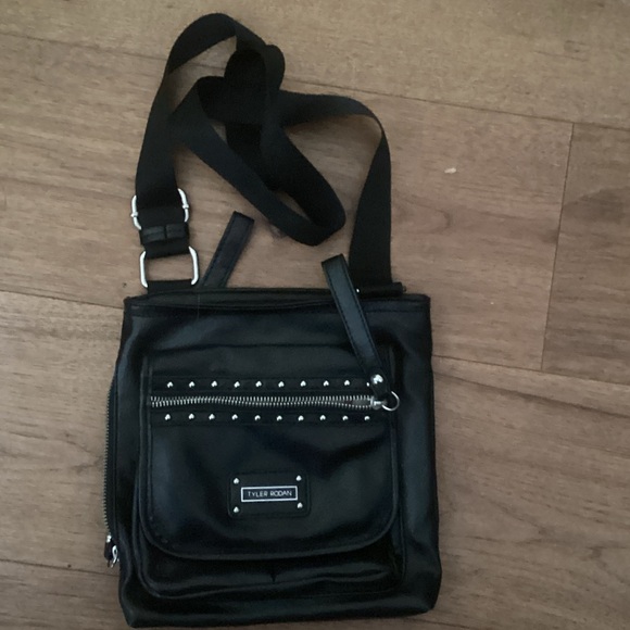 Tyler Rodan | Bags | Tyler Rodan Black Studded Crossbody Bag | Poshmark